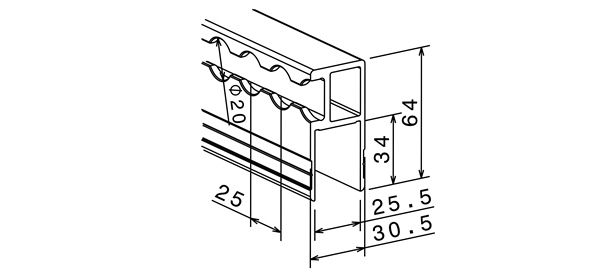 Airlineschiene | 1792 | 520450-0239